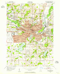 1947 Map of Battle Creek, MI — High-Res | Pastmaps